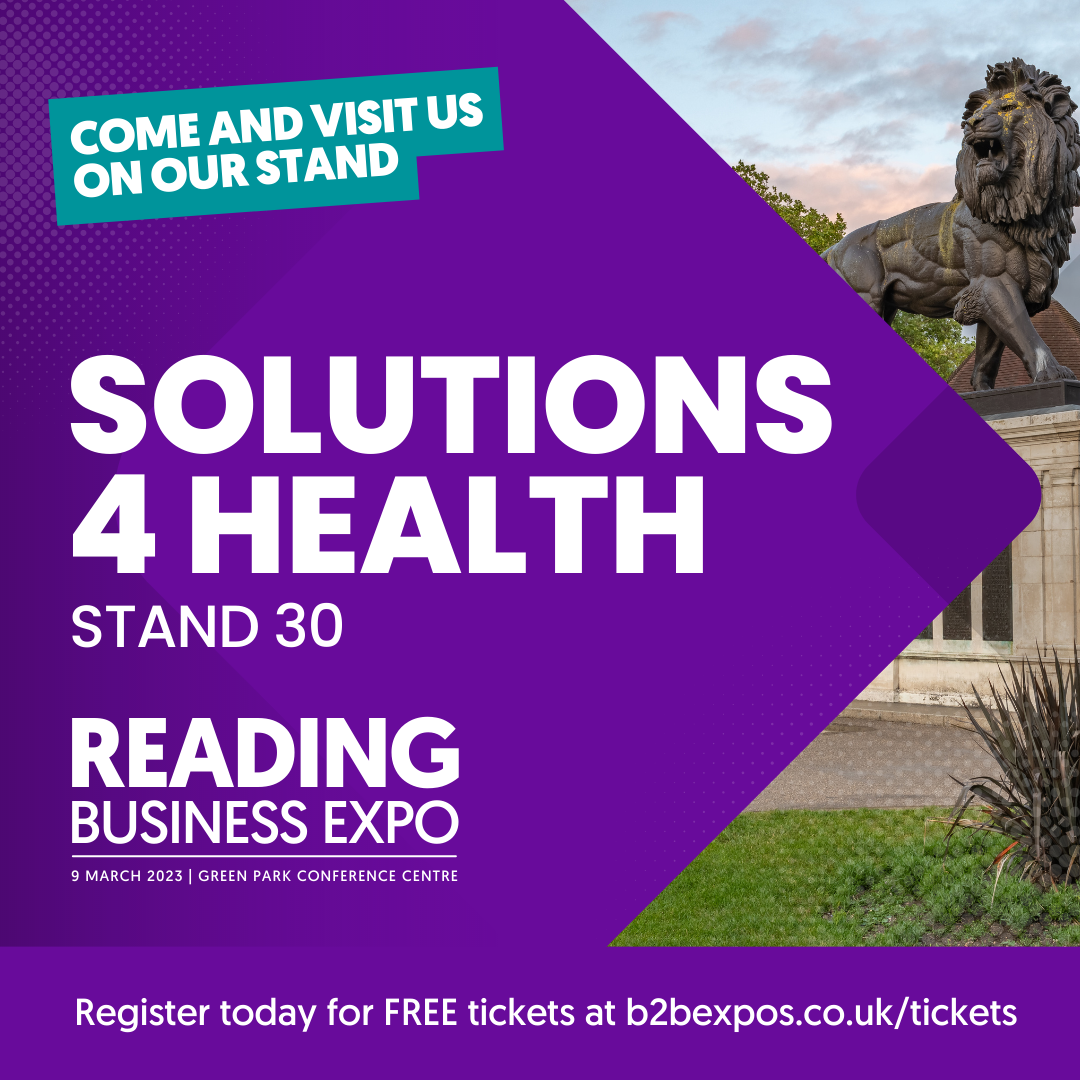 Reading Business Expo - Solutions 4 Health